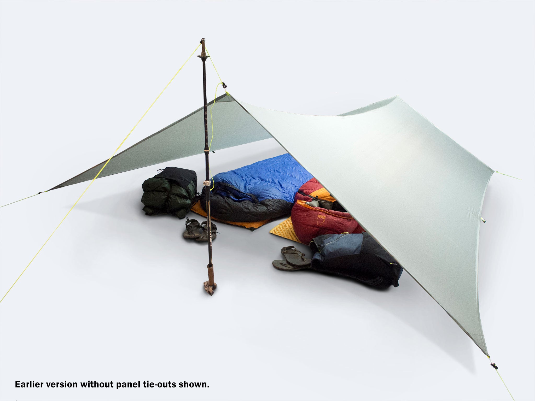 9'/7' Tapered Tarp - Recycled Silpoly – YAMA Mountain Gear