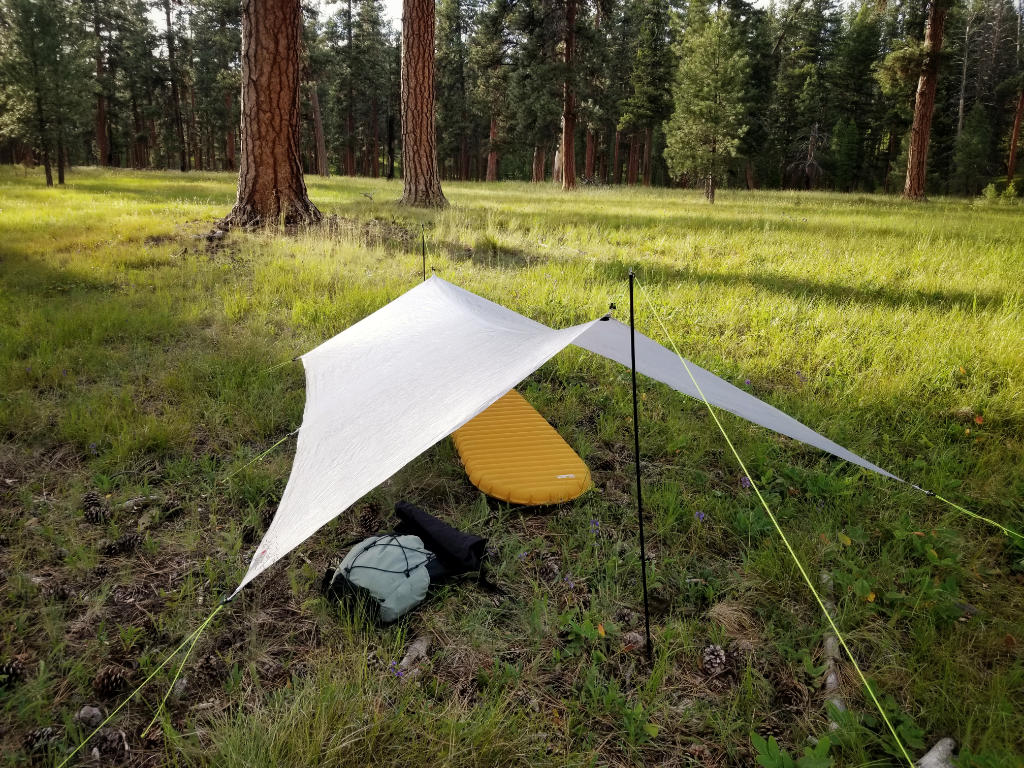 8'/6' Tapered Tarp - DCF8 – YAMA Mountain Gear