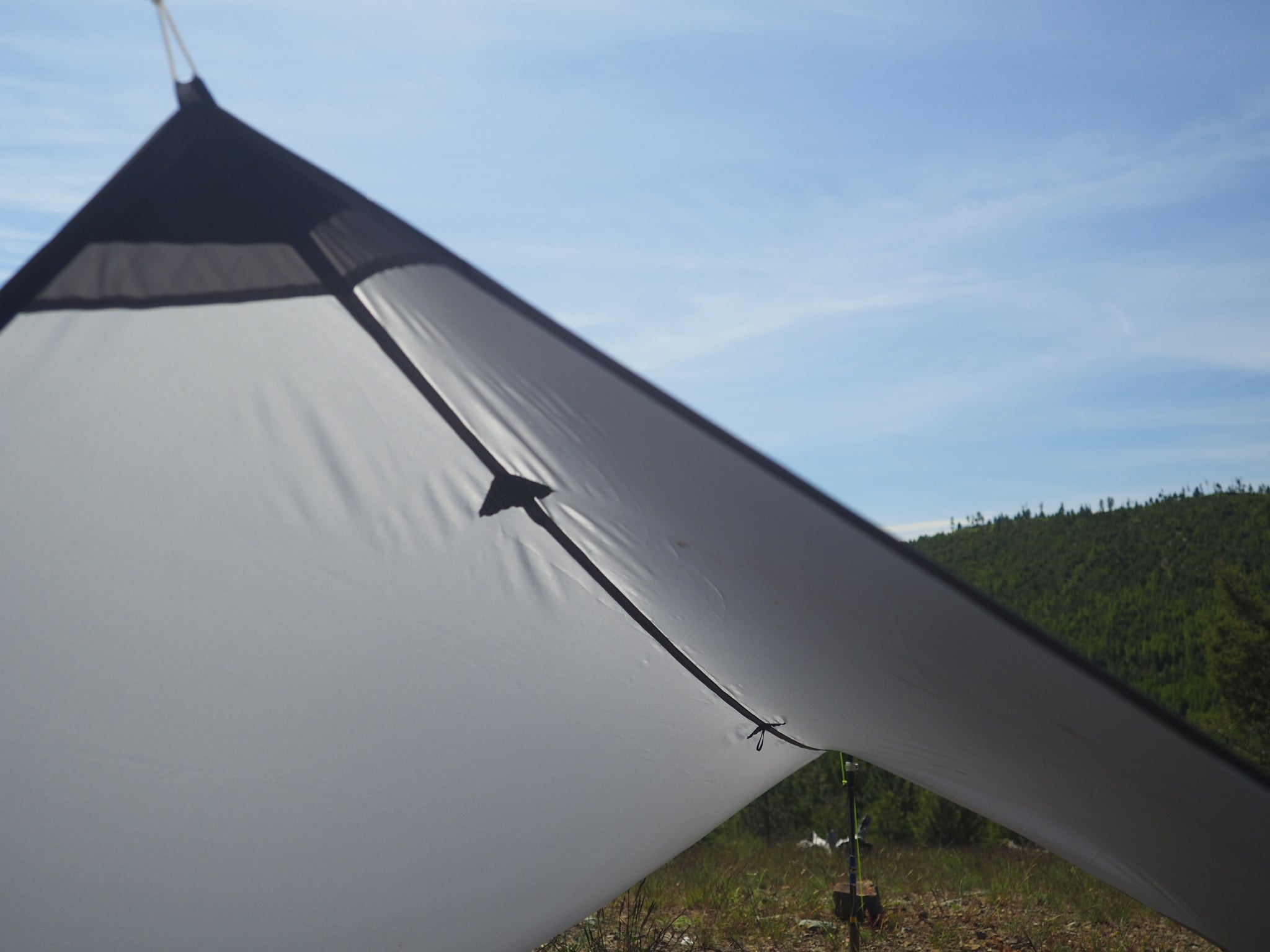 8'/6' Tapered Tarp - Recycled Silpoly – YAMA Mountain Gear